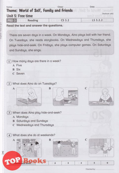 [topbooks Cemerlang] Akses Pbd English Cefr Aligned Year 2 Kssr Semaka