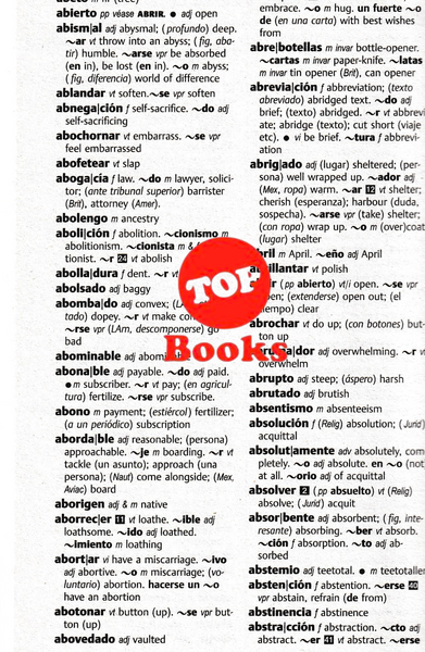 [TOPBOOKS Oxford] Oxford Essential Spanish Dictionary 1st Edition
