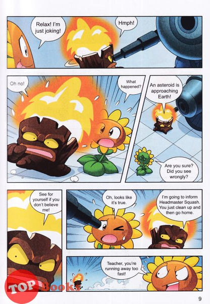 [TOPBOOKS Apple Comic] Plants vs Zombies 2 Dinosaur Comic 18 The Dange