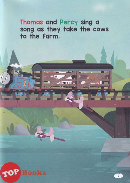 [TOPBOOKS Pelangi Kids] Thomas & Friends Read, Colour, Stick Book 2