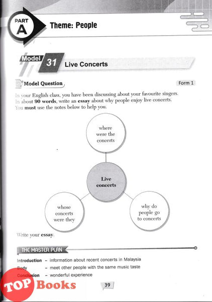 [TOPBOOKS Pelangi] Premium UASA Model Essays CEFR-Aligned Form 1 2 3 K