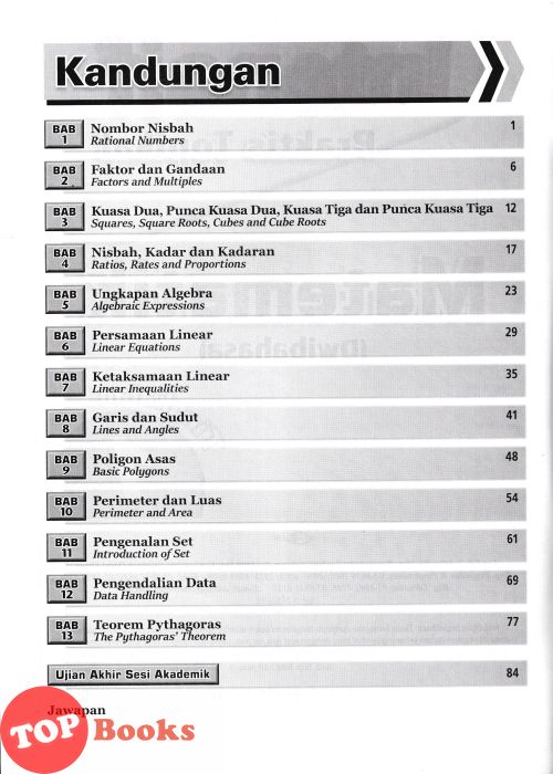 [topbooks Cemerlang] Intensif Praktis Topikal Uasa Matematik Tingkatan