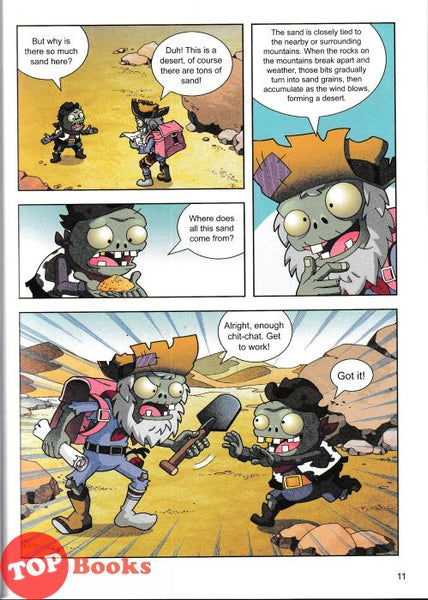 [TOPBOOKS Apple Comic] Plants vs Zombies 2 Science Comic Which Animal