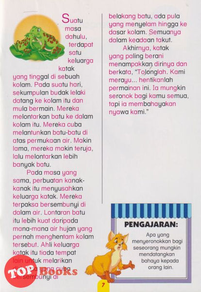 [TOPBOOKS Kohwai Kids] Koleksi 6 Cerita Fabel Mengapa Telinga Unta Pen