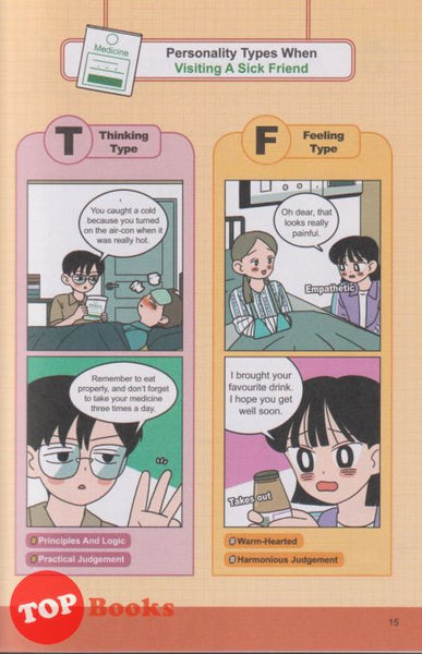 [TOPBOOKS Apple Comic] Our MBTI 16 Personality Types : Friendship Guid