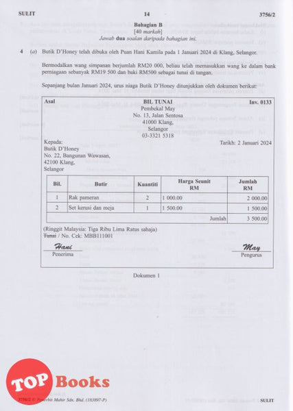[TOPBOOKS Mahir] Koleksi Kertas Percubaan SPM SBP Prinsip Perakaunan K