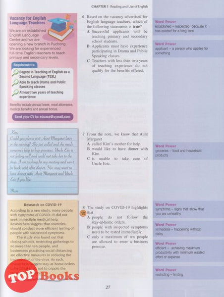 [TOPBOOKS Sasbadi] Masterclass SPM English 1119 CEFR Aligned Forms 4