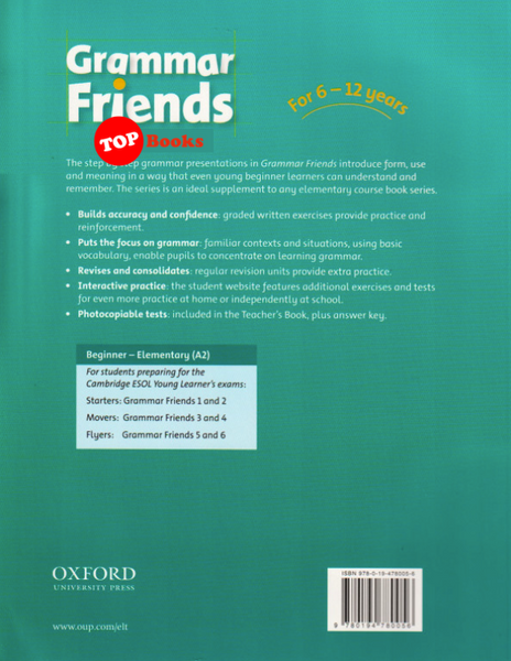 [TOPBOOKS Oxford] Grammar Friends 6 With Student Website