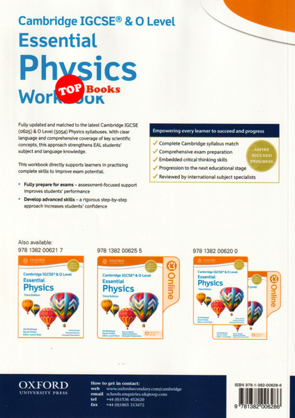 [TOPBOOKS Oxford] Cambridge IGCSE® & O Level Essential Physics Workboo