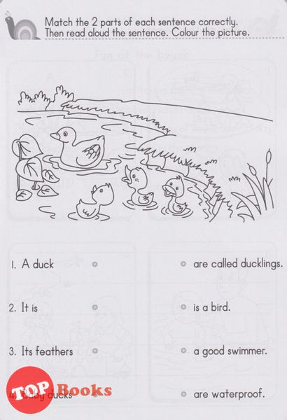 [TOPBOOKS GreenTree Kids) Learn And Practise Sentence building Ages 4-