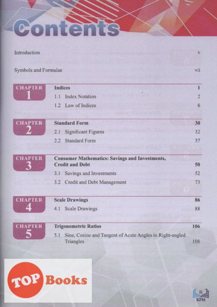 [TOPBOOKS Pelangi Teks] Mathematics Form 3 KSSM DLP