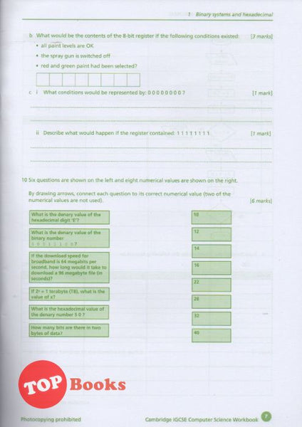 [TOPBOOKS Hodder] Cambridge IGCSE Computer Science Workbook